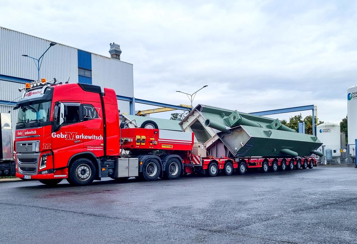 CombiMAX PA-X 3+7 for Gebr. Markewitsch - Faymonville Trailers