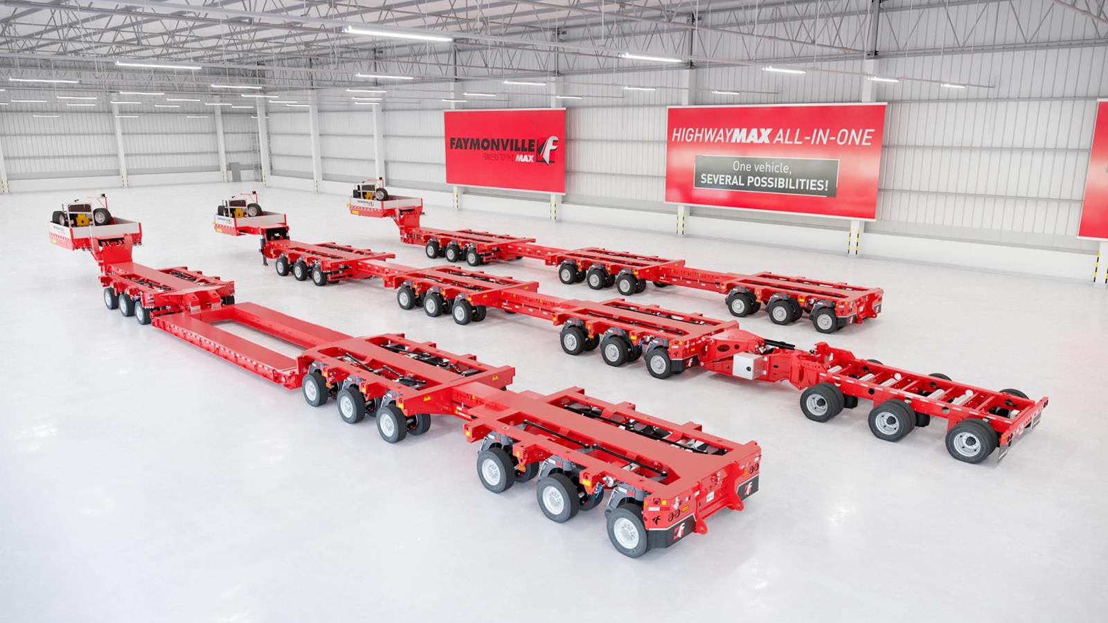 Faymonville Semi-Trailers for heavy haulage & special transport