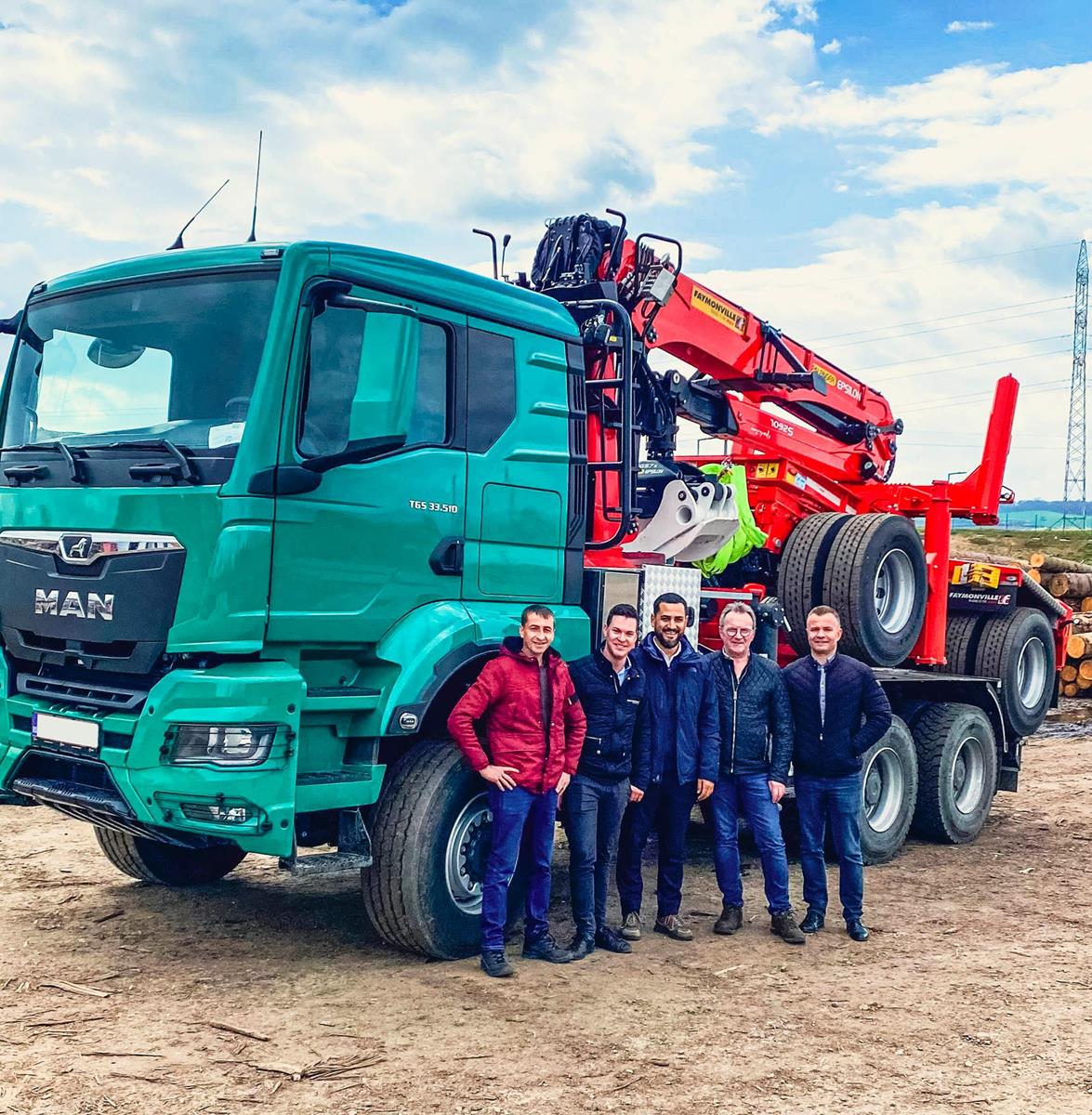 Off into the forests of Romania - Faymonville Trailers