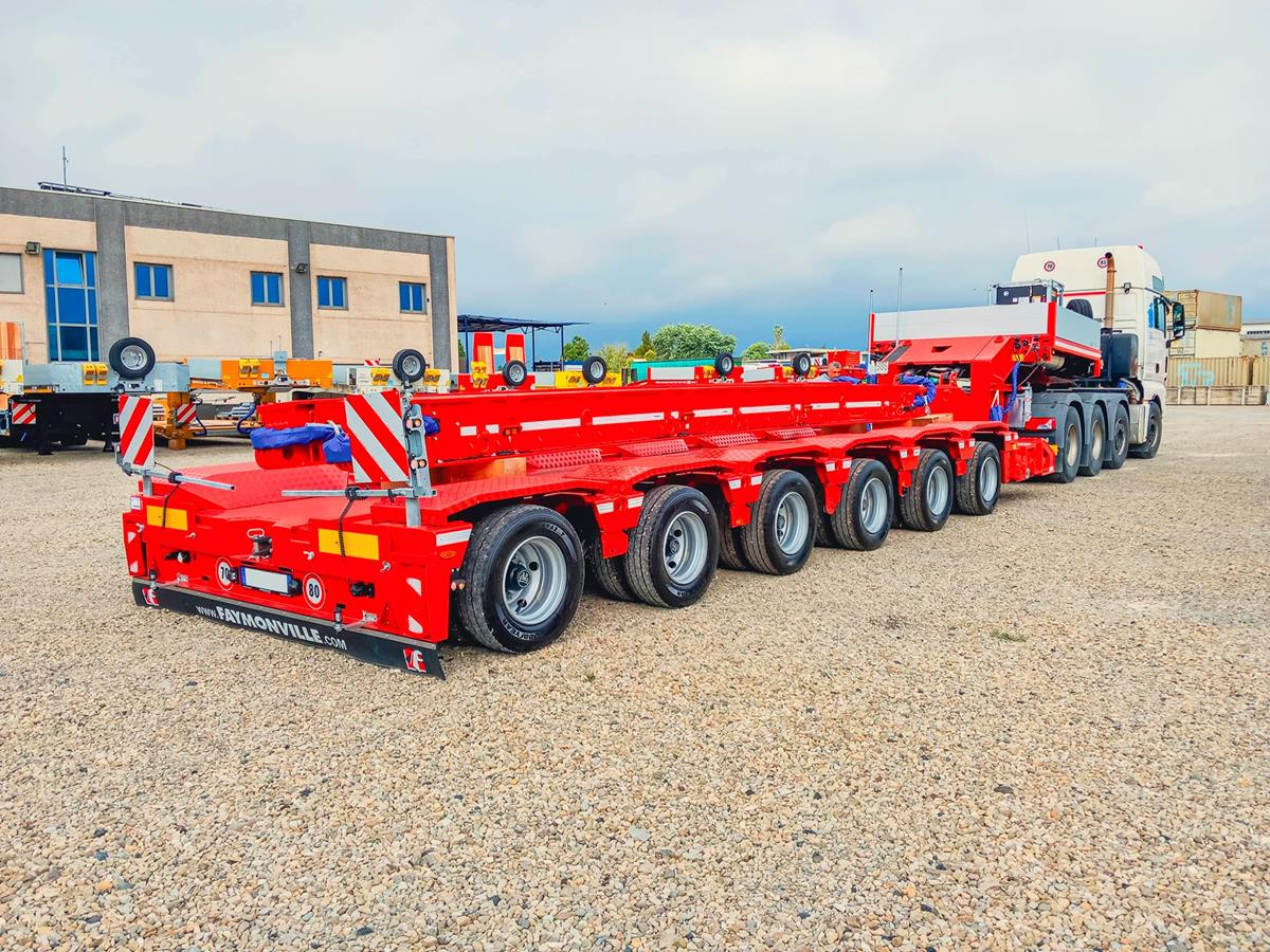 S A E With New Tools For Heaviest Tower Sections Faymonville Trailers