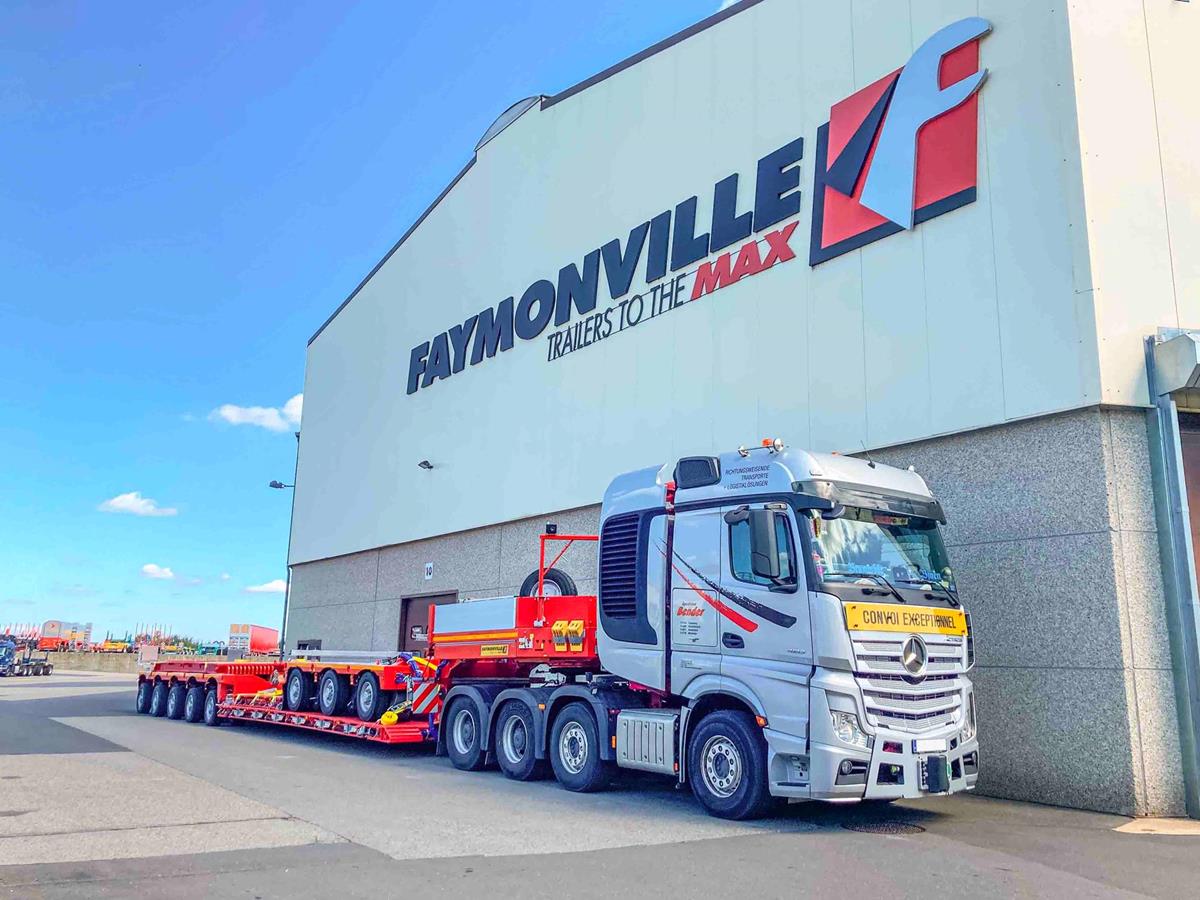 Bender obtient VarioMAX 3+5 - Actu - Remorques Faymonville