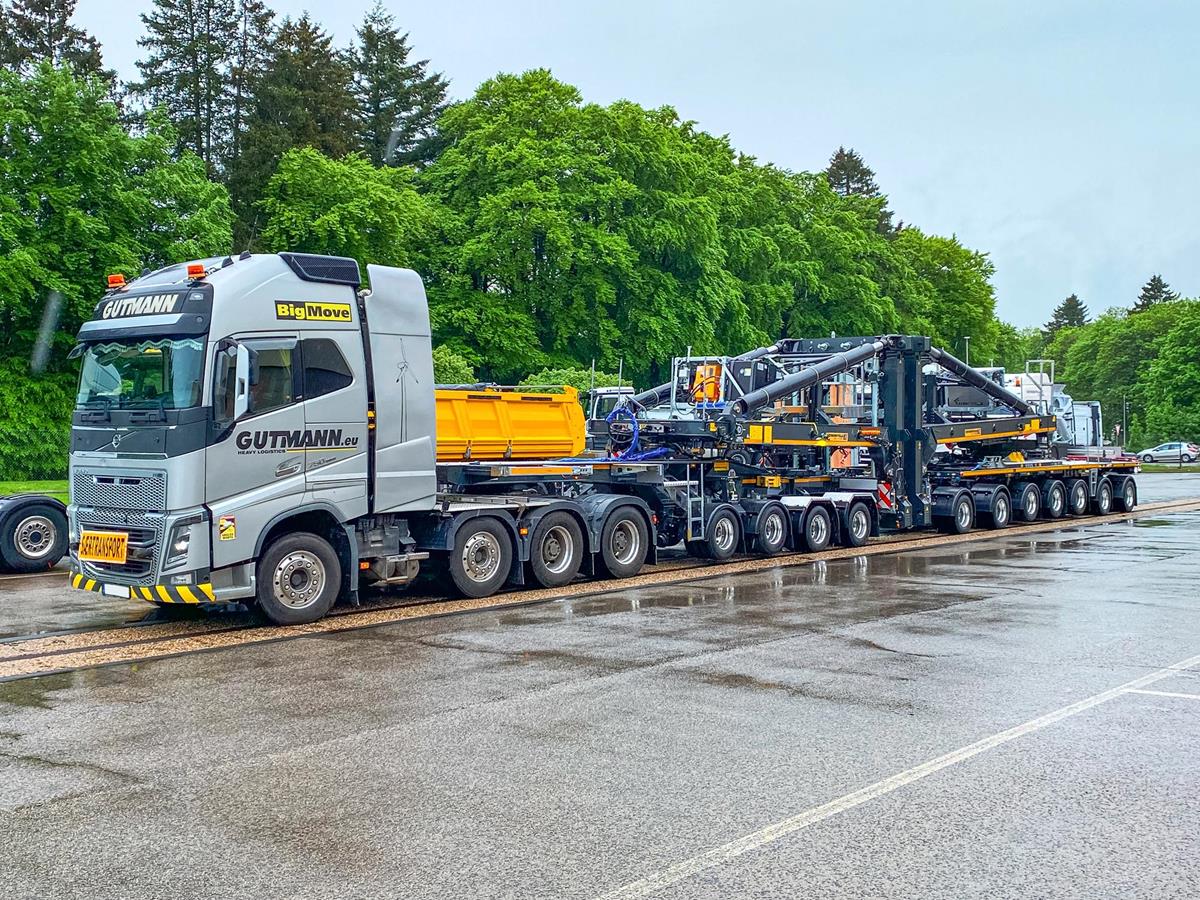 Gutmann verstärkt seine Windkraftflotte - Faymonville Tieflader