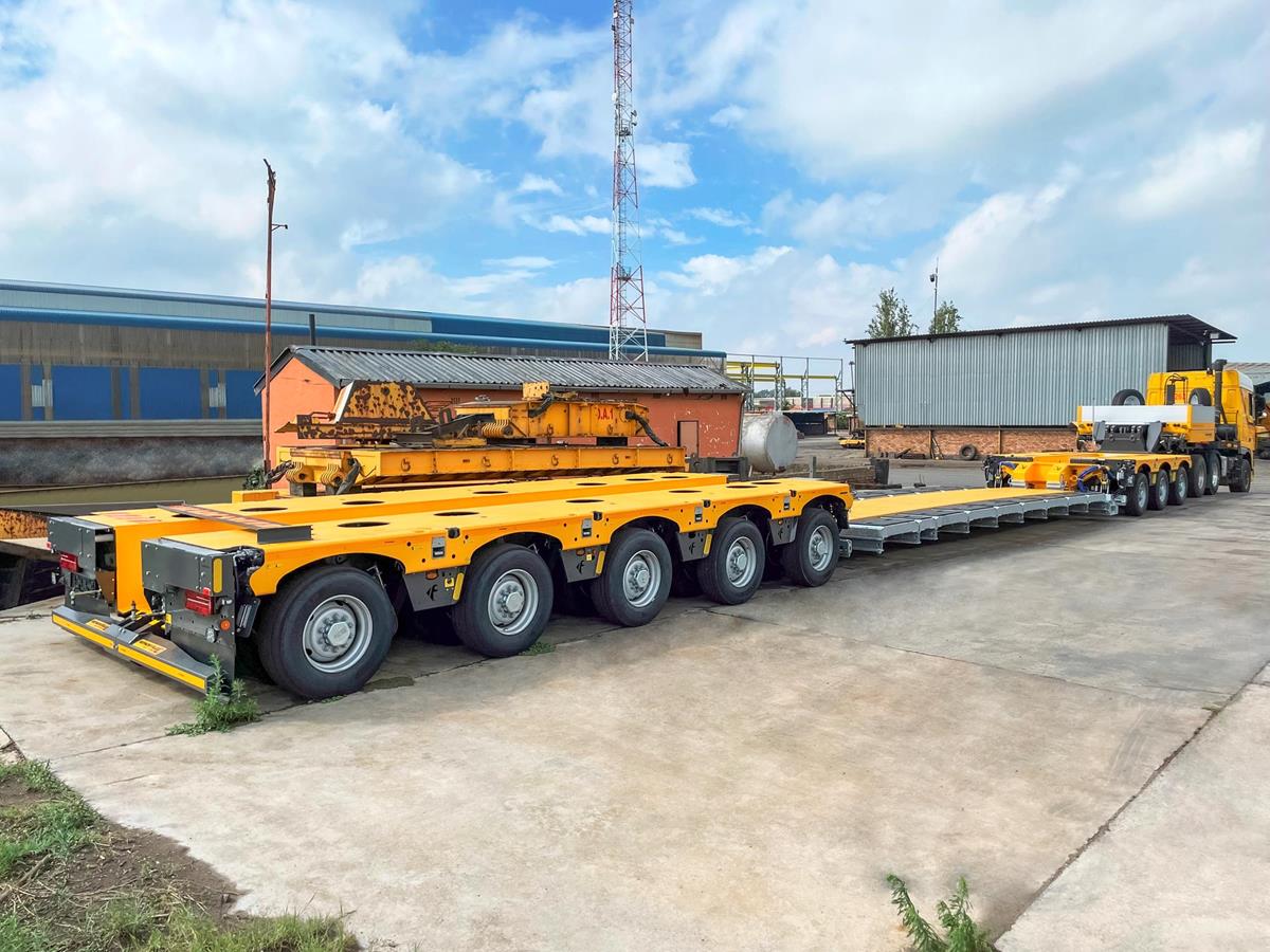 First CombiMAX for South Africa - Faymonville Trailers