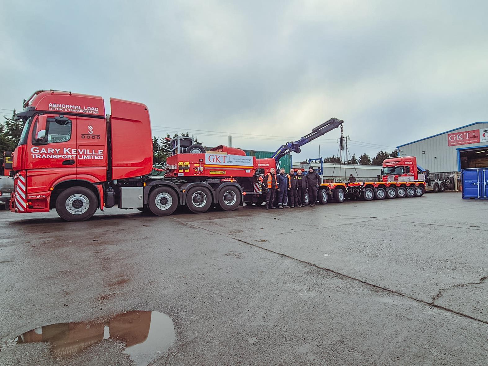 Ireland is now also a CombiMAX-land! - Faymonville Trailers