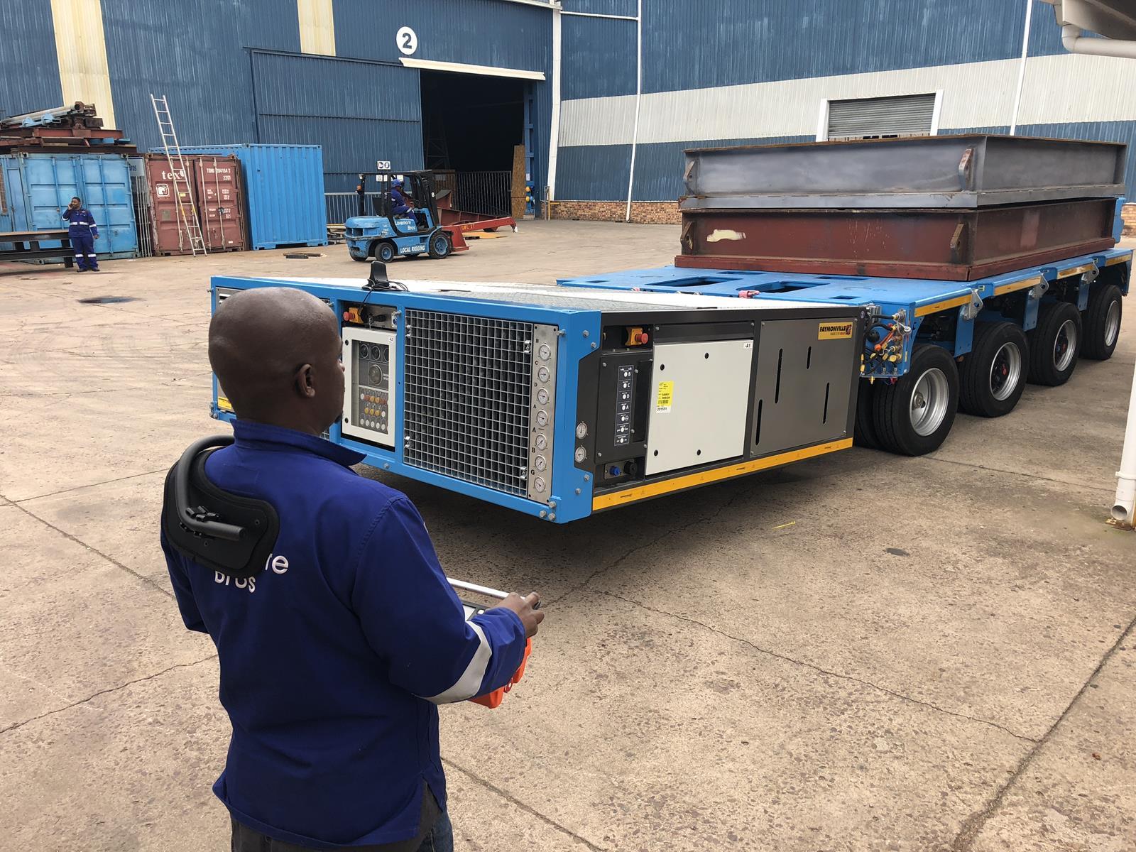 Self-propelled through South Africa - Faymonville Trailers