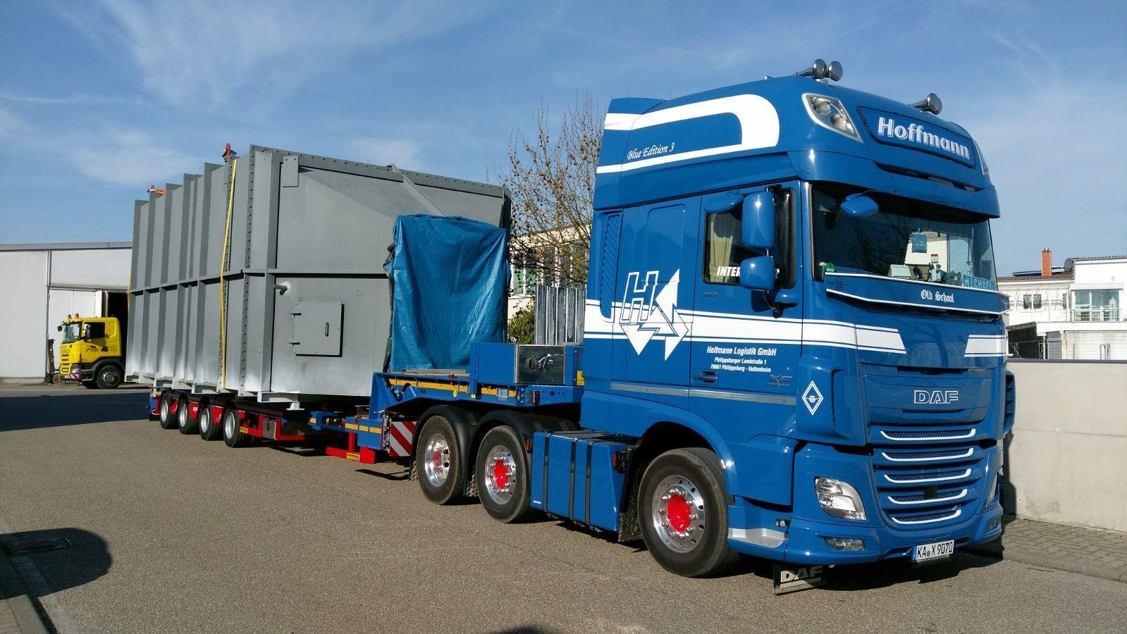 Die Spedition Hoffmann fand ihr technisches Glück - Faymonville Tieflader