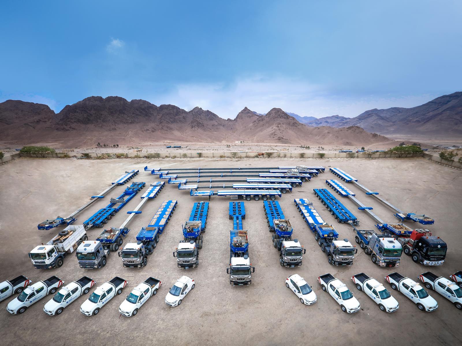 Ready for the desert - Faymonville Trailers